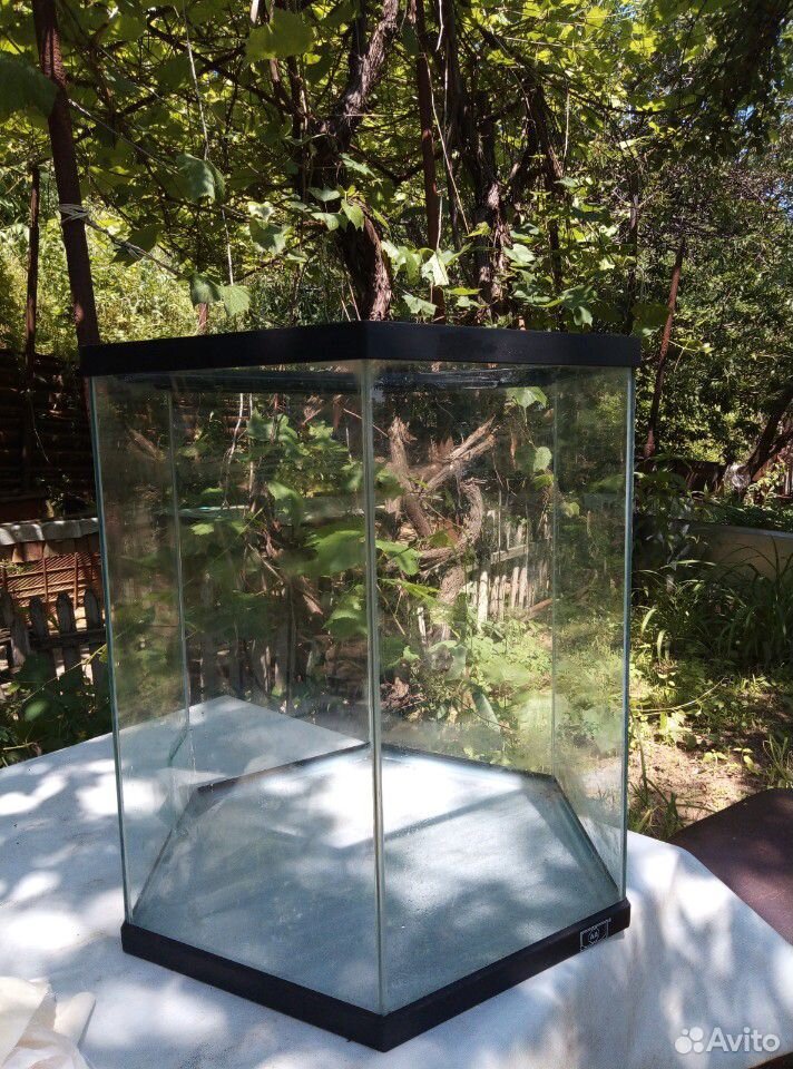 Аквариум 60л шестигранный