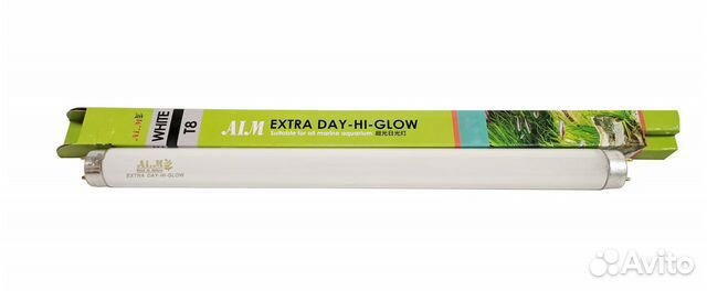 Лампа для аквариума белая Т8 Extra day-hi-glow