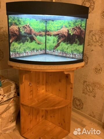 Аквариум с тумбой 100 литров