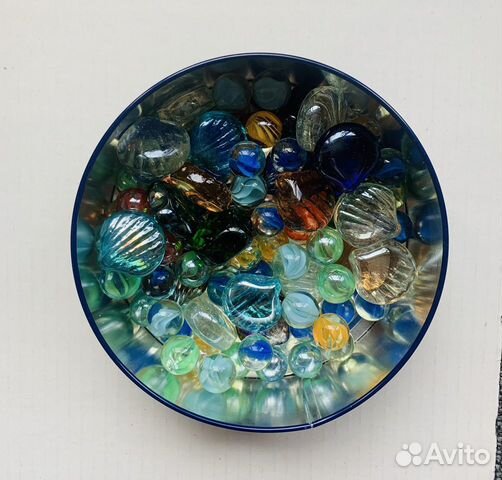Стеклянные шарики для аквариума