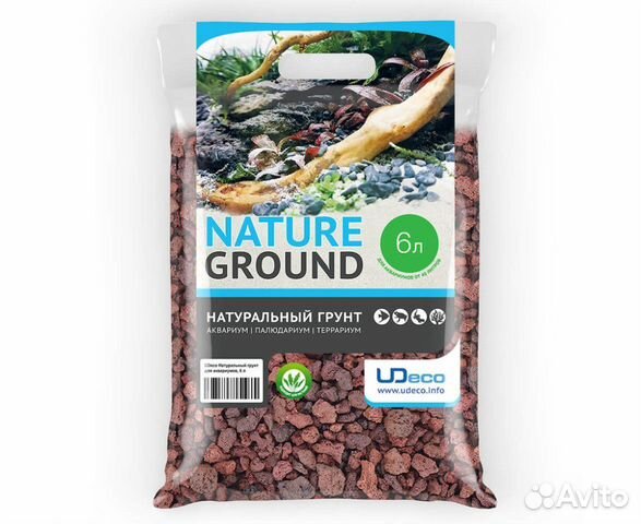 Udeco лавовая крошка 10-30 мм 6 Л