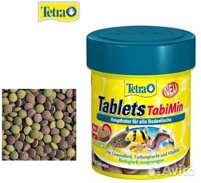 Корм для донных рыб и сомов Tetra tabimin 66 мл