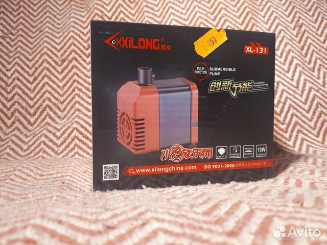 Помпа подъёмная для аквариум Xilong XL-131 15Вт 88