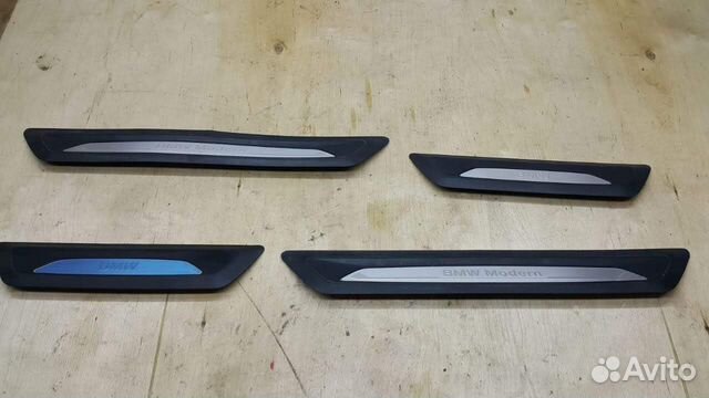 Накладки порогов BMW F34 купить в Москве BMW 51477289217 | Авито
