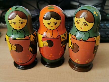 Матрешка СССР, 3- места купить в Москве, цена 350 руб. | Объявления о ...